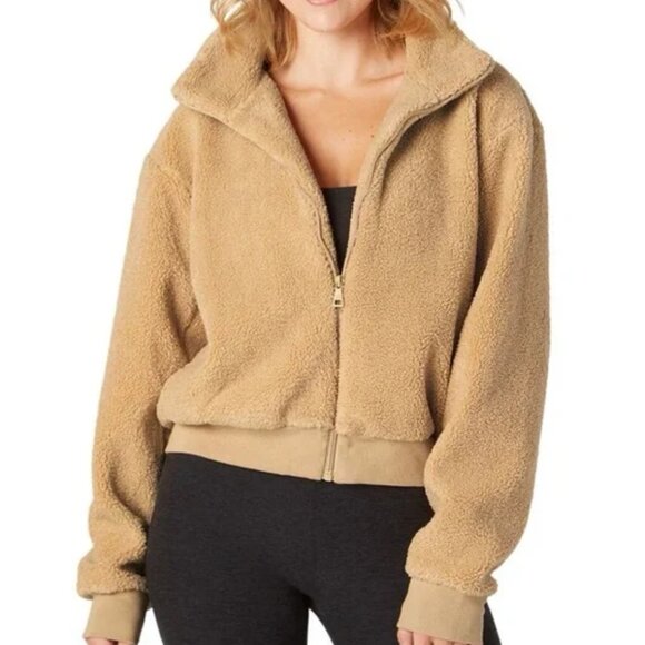 Beyond Yoga | Jackets & Coats | Beyond Yoga Brave The Elements Sherpa ...